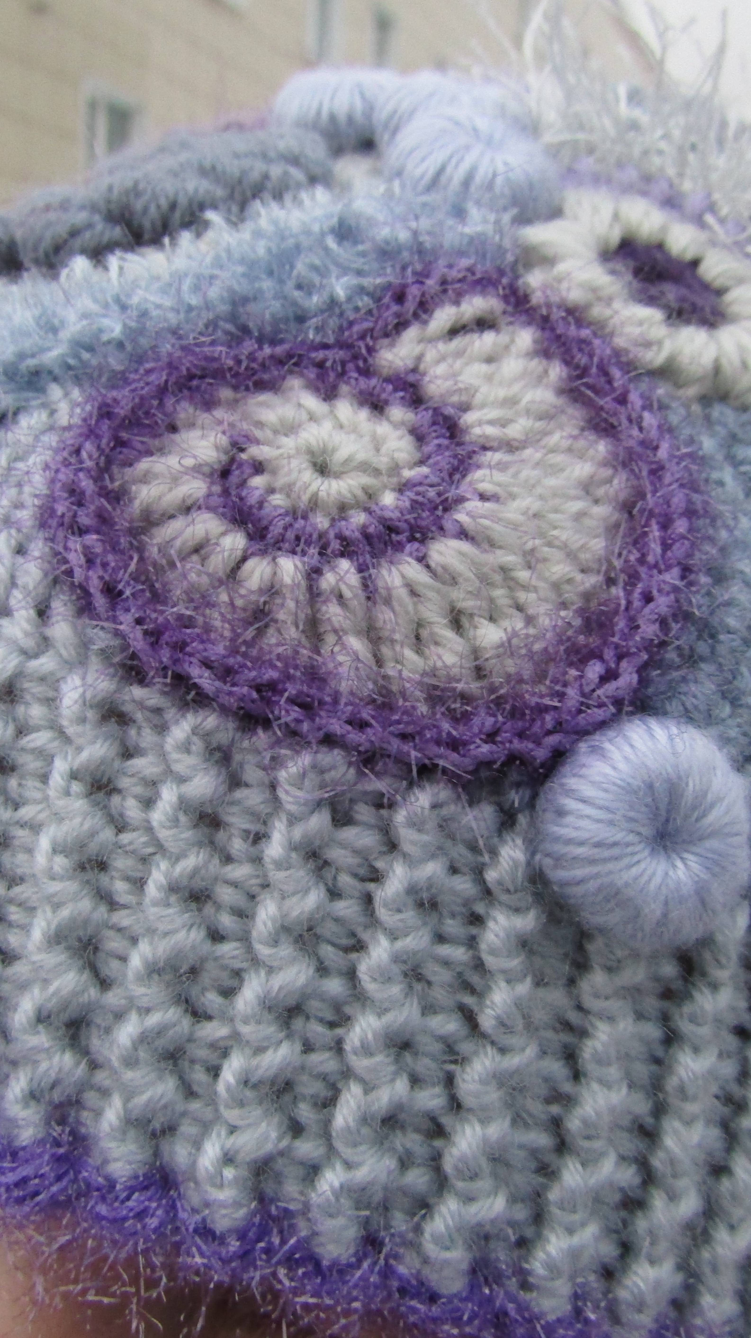 Вязание крючком - Рельефная резинка для шапочки или берета