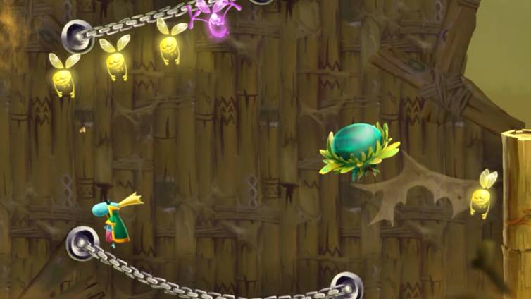 Как мультик игра Rayman Legends. Спасите Олимпию, проходим весёлое испытание Вверх, верх и прочь!