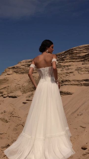 Свадебное платье Джамилия из коллекции «Free Spirit» 2026 от бренда Gabbiano