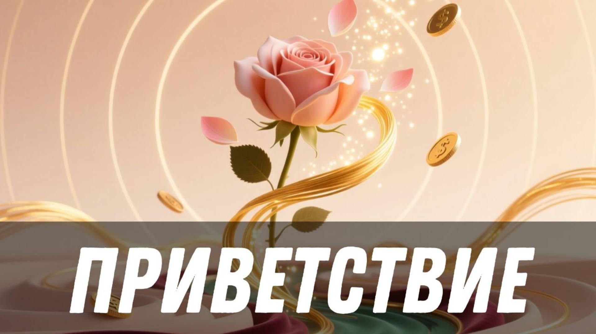 Приветствие к марафону "Деньги: пять шагов к изобилию"