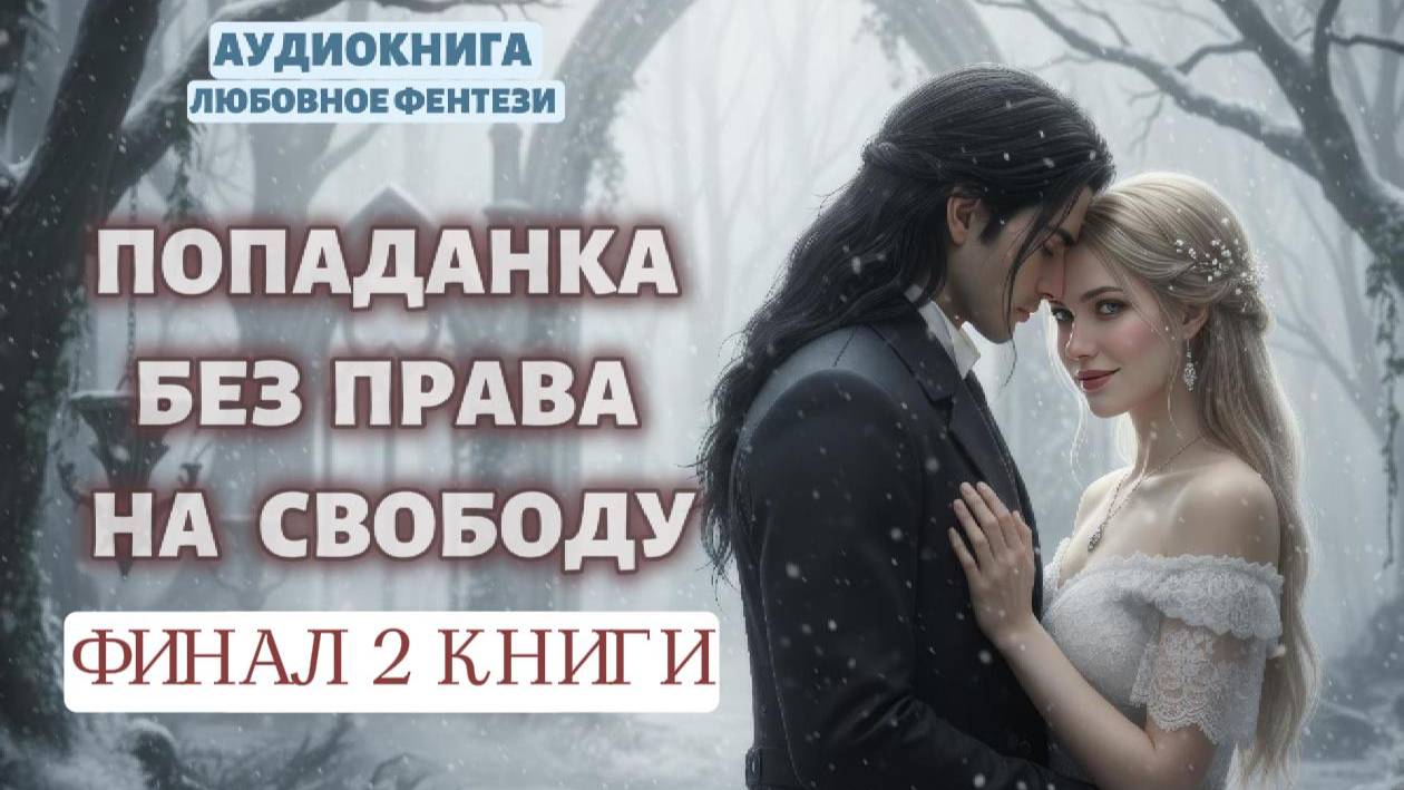 ПОПАДАНКА БЕЗ ПРАВА НА СВОБОДУ ФИНАЛ 2 КНИГИ| ЛЮБОВНЫЙ РОМАН | АУДИОКНИГА |ФЕНТЕЗИ