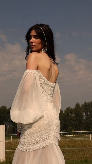 Свадебное платье Ариэна из коллекции «Free Spirit» 2026 от бренда Gabbiano