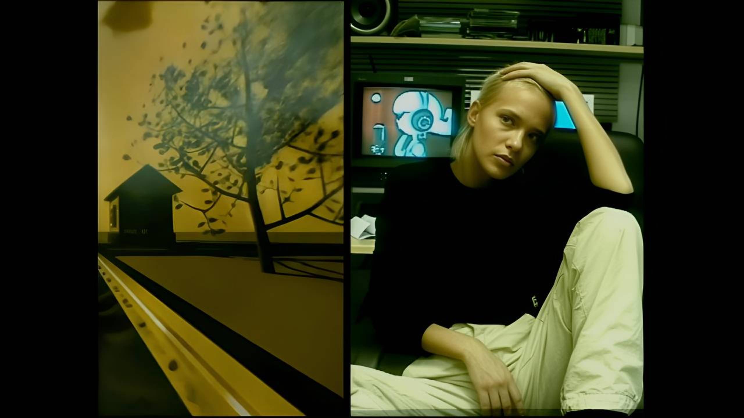 Глюк'oZa - ВОКЗАЛ (Неизданный клип, 2003)