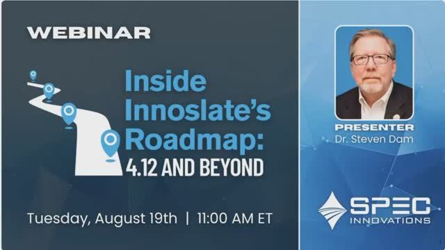 Webinar Innoslate 19-08-2025 Inside Innoslate's Roadmap: 4.12 and Beyond