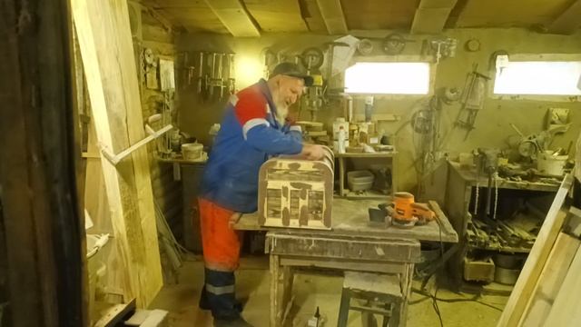 Изготовление + реставрация сундука с историей.