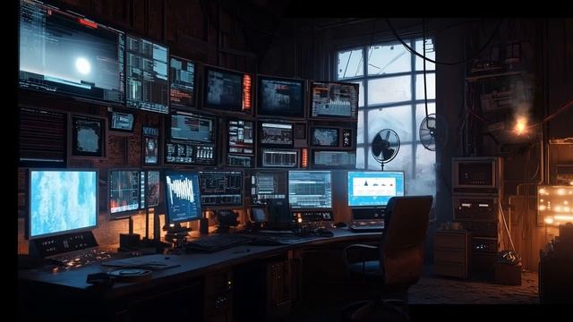 The Hidden Outpost - Relaxing dark music - solaris Ambient