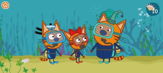 Три Кота Мультик Морячки