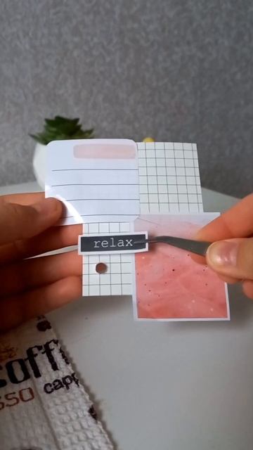 оформляю мини блокнот