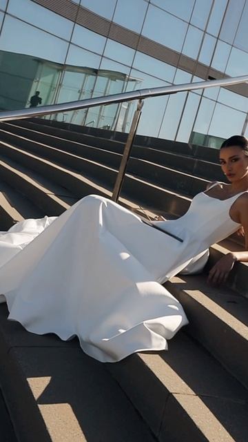 Свадебное платье Ренита из коллекции «Vela» 2026 от бренда Gabbiano