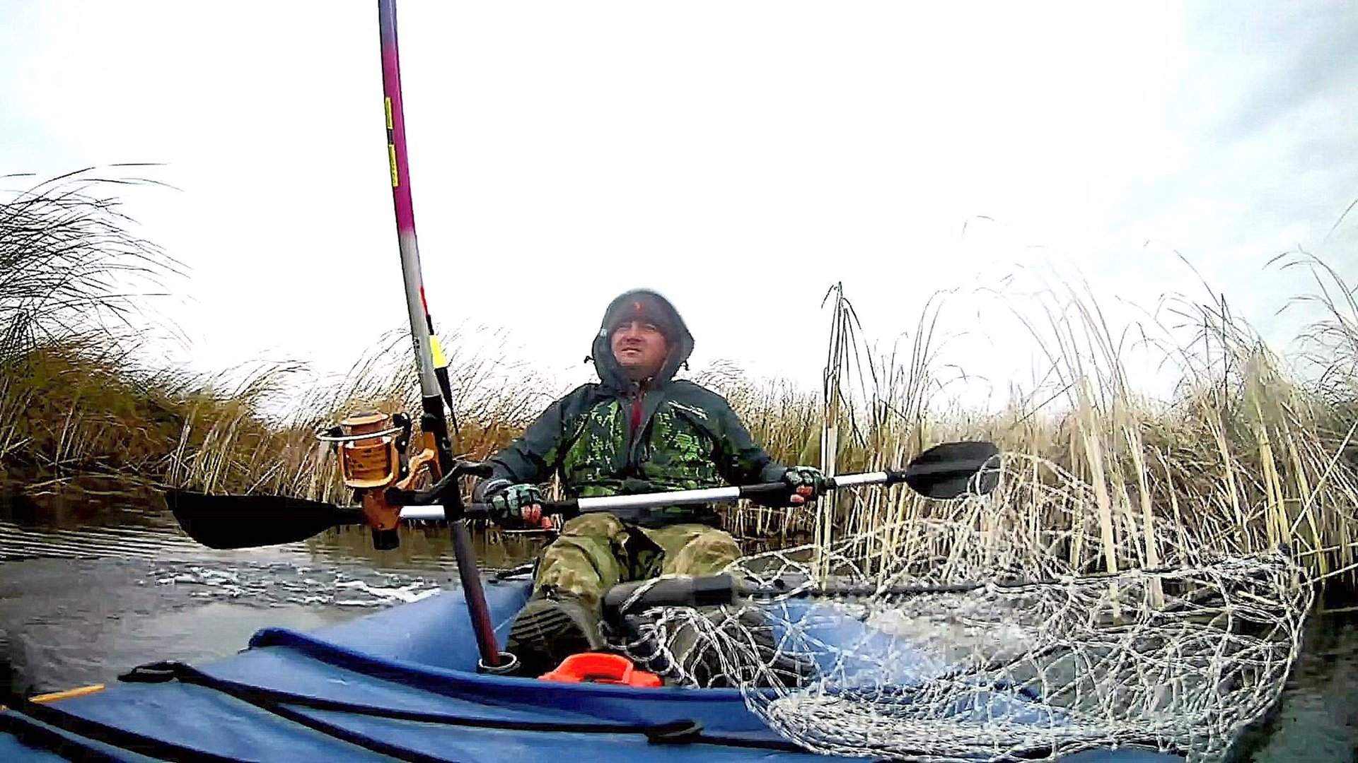 Рыбалка с ФИШКАЯКА на  живца! Подводная съемка