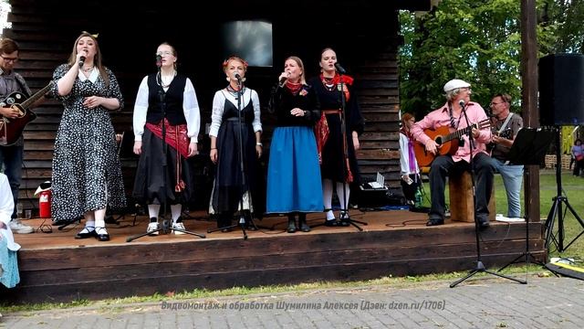 3) Стихи А.С. Пушкина на мотив "Скобаря". Концерт молодежного театра "Гротеск", группы "Ленова".