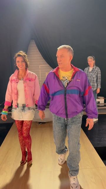 Виктор Рыбин и Наталья Сенчукова вернулись в лихие 90-е #викторрыбин #натальясенчукова #90е