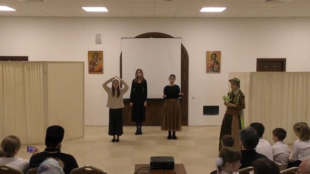 сценка Три сосны Пасхальный концерт 27.04.25 г