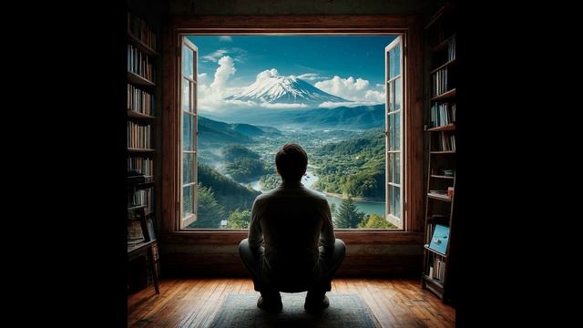 "Мир из окна". Мини-зарисовка.  Учеба. Yamaha DGX-670WH.