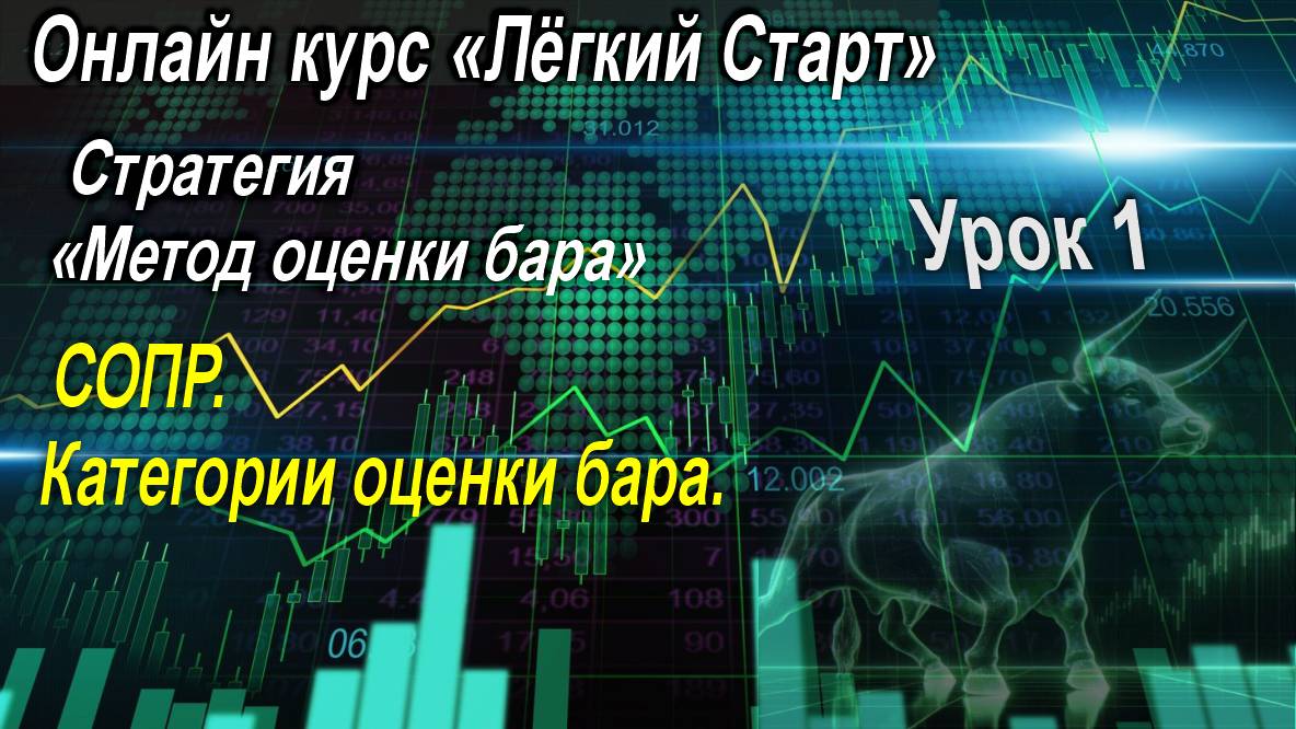 Онлайн курс "Лёгкий Старт". Урок 1. Спред, Объём, Результат.  Основы движения цены.