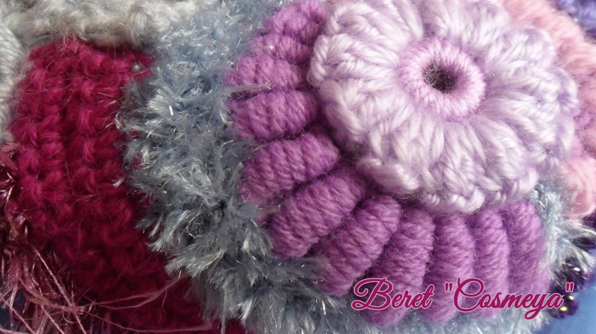 Фриформ - 🌸🌸🌸Берет "КОСМЕЯ"