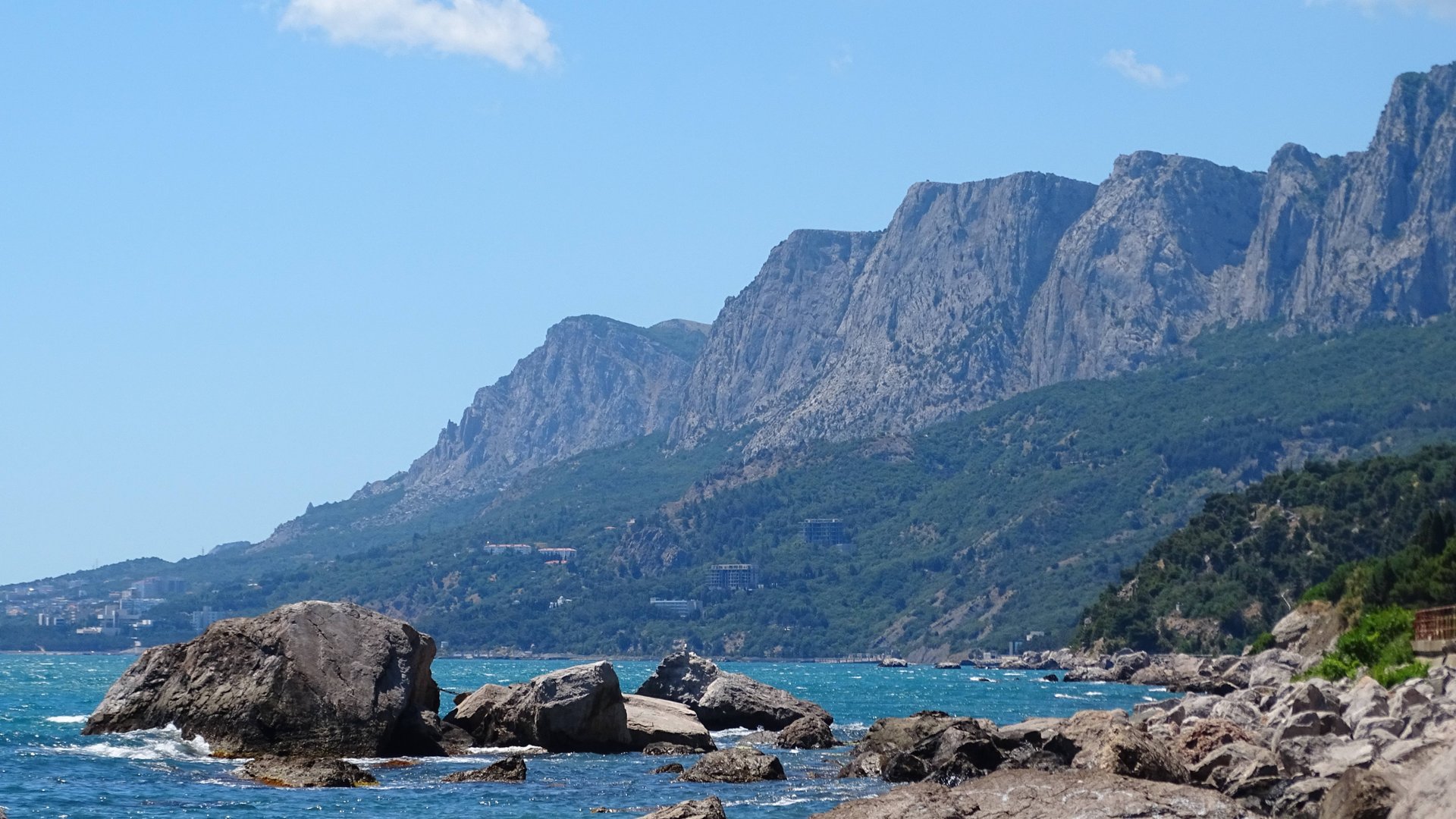 Крымские парки Южного берега Крыма. Форосский парк.