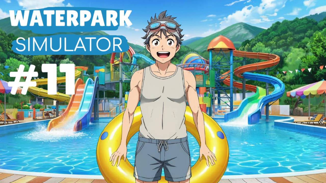 WATERPARK SIMULATOR #11 НОВЫЕ ГОРКИ