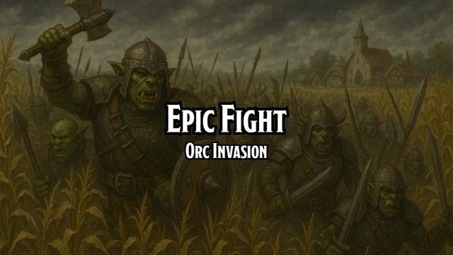 Epic Fight Orc Invasion D&D TTRPG Battle Combat Fight Music 1 Hour by RPG Soundtracks