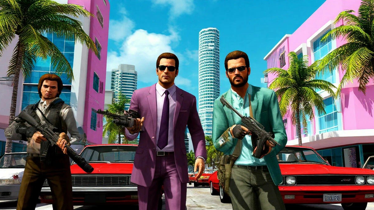 ОГРАБЛЕНИЕ БАНКА ✔ GTA 2025 VICE CITY NEXTGEN EDITION