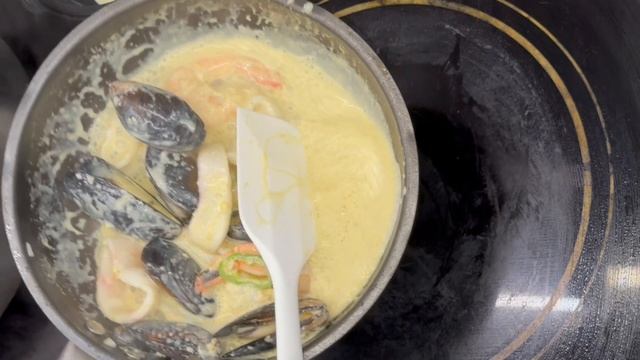Жаркое из морепродуктов