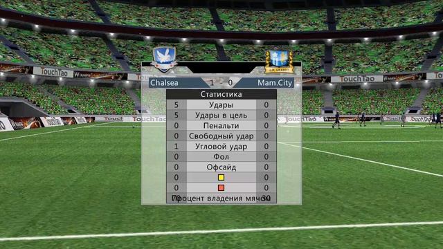 АПЛ. 13 раунд. Челси - Манчестер Сити (1-1).