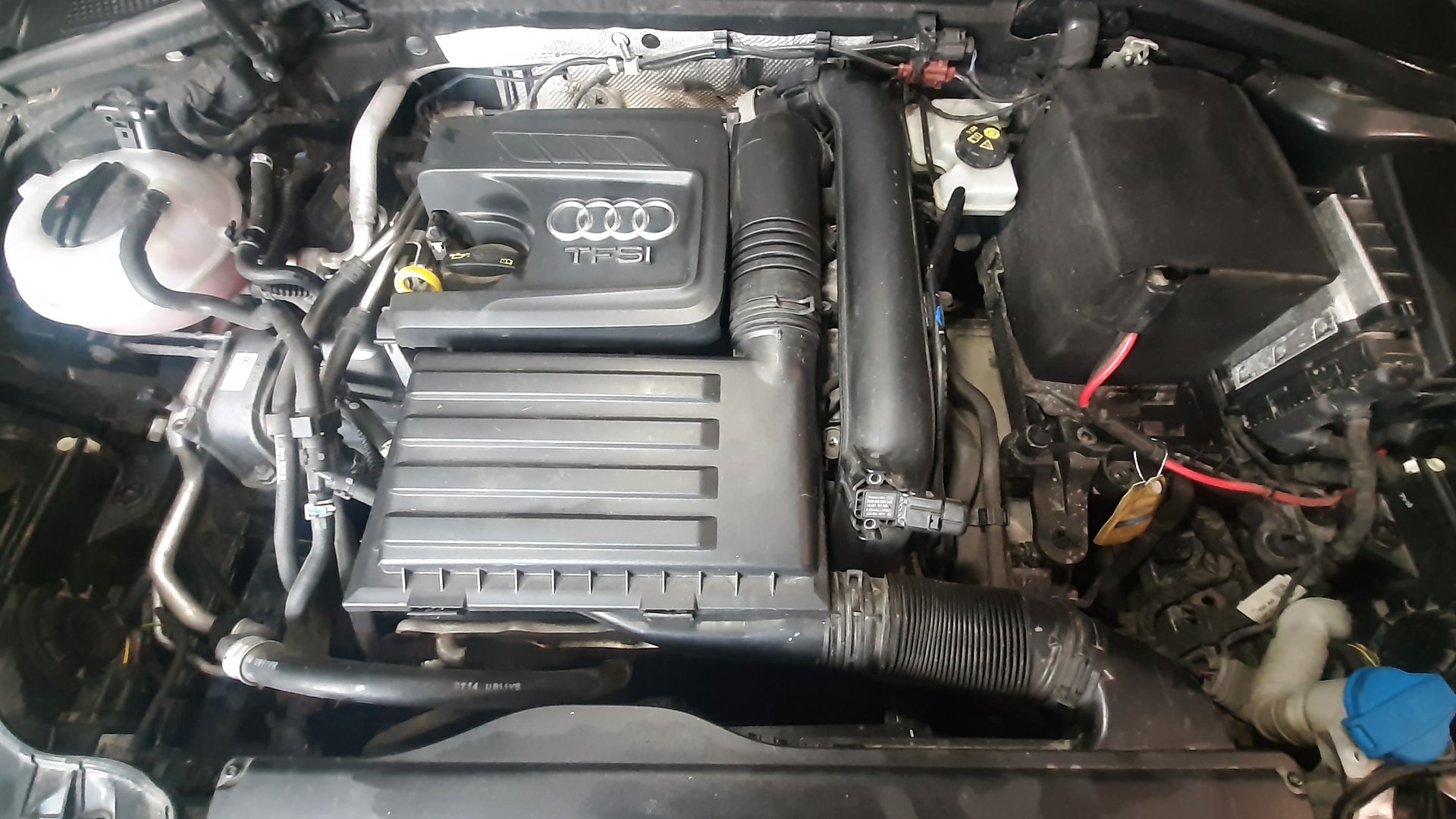 Ауди замена масла в гидроблоке АКПП робот S-tronik