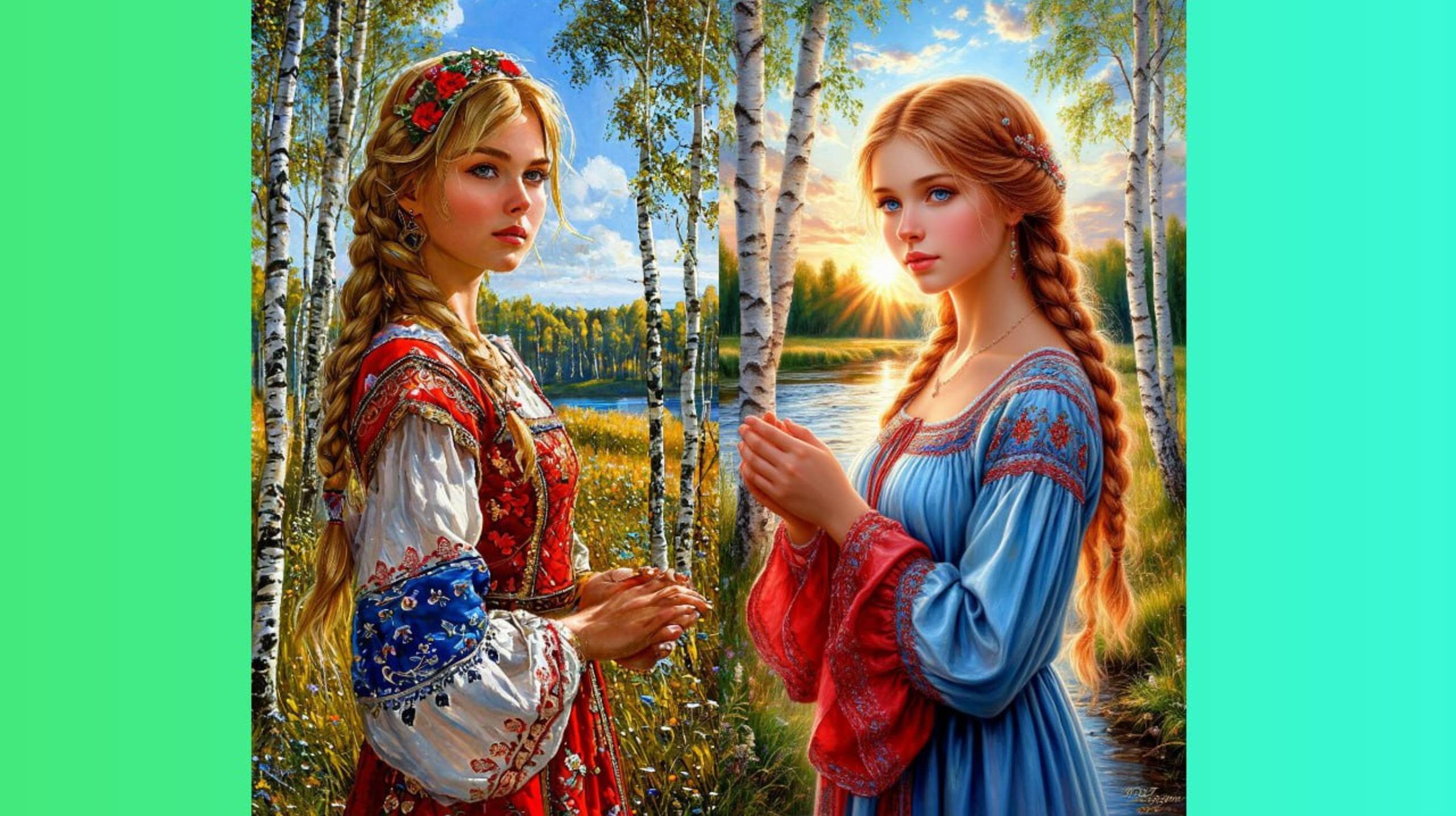 РОССИЯ КАК АЛЁНУШКА. Песня о Родине. RUSSIA as Alyonushka #song#russia#песняороссии#