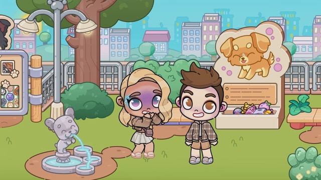 Рутина семьи|Прогулка в собачьем парке с семьёй|в Аватар Ворлд♡ꈍᴗꈍ