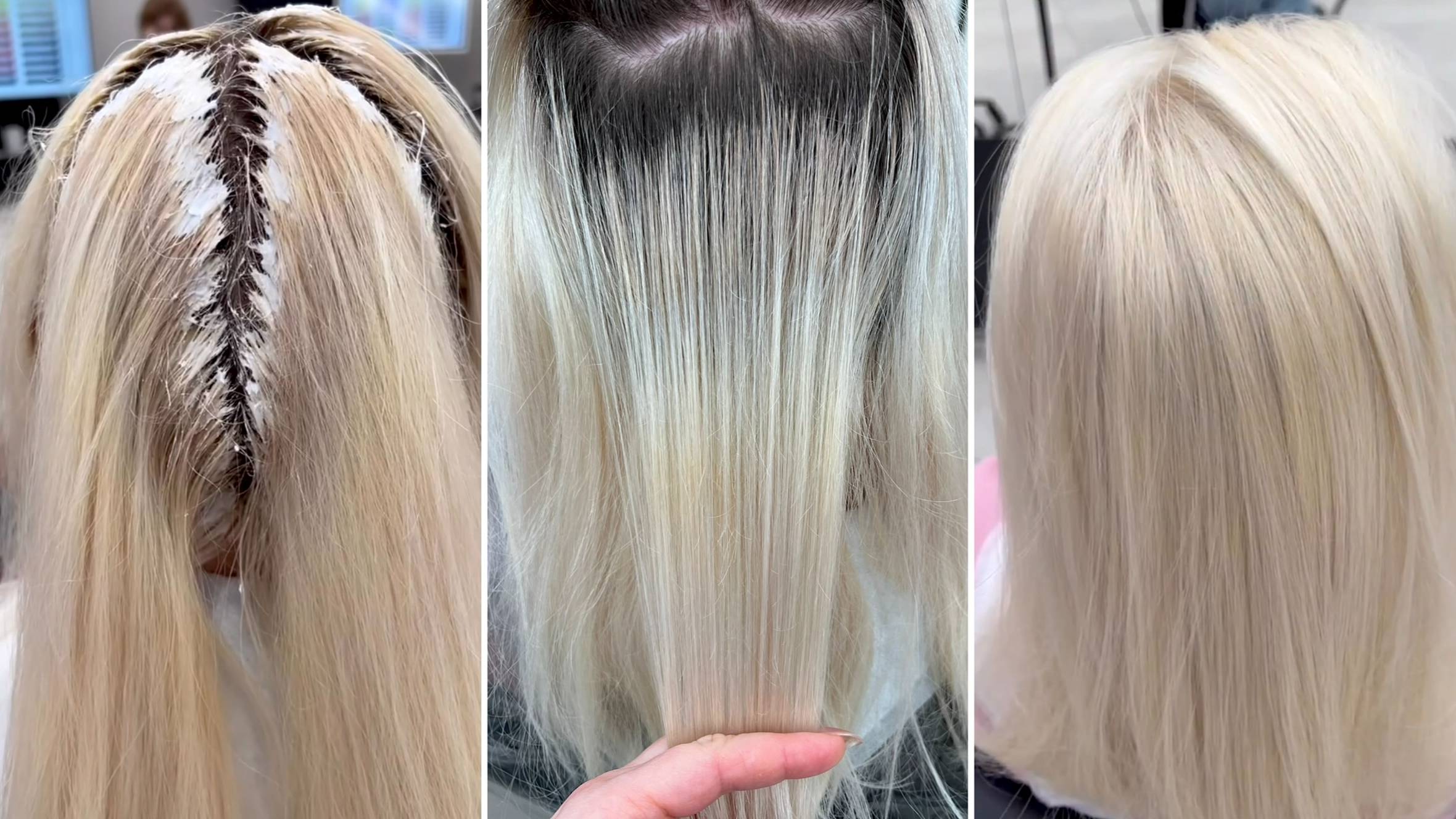 Выравнивание блонда