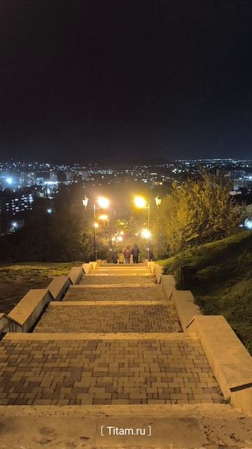 Ночной курортный Пятигорск, Минводы