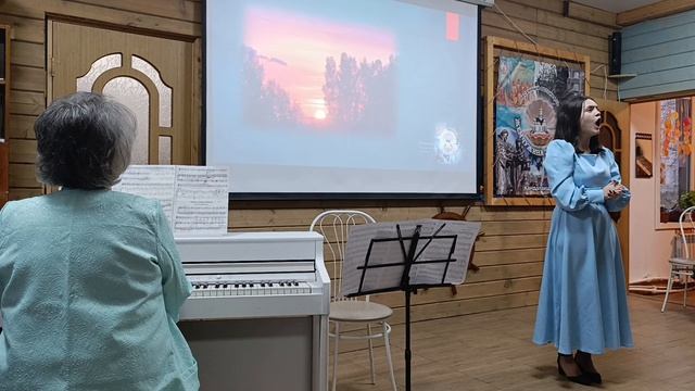 "Загорелась зорька красная»                    муз. Н. Бердыева, сл. С. Есенина
Исполняет Мохнюк Ек