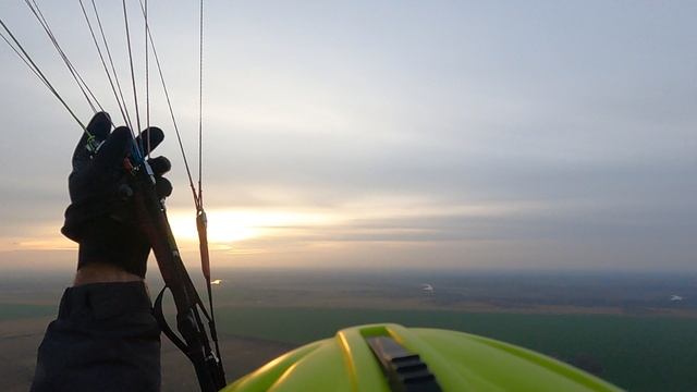 День примирения и согласия в небе над Торатау! приземление