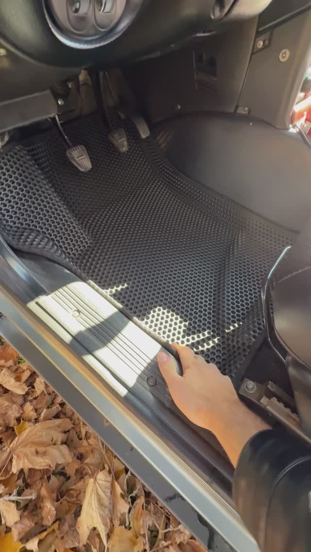 Установка и снятие Eva - ковриков Chevrolet Niva