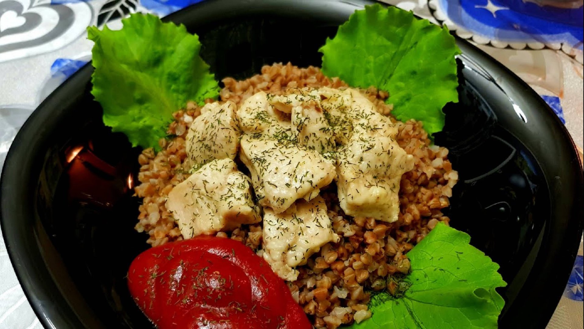 АРОМАТНАЯ ГРЕЧА С НЕЖНЕЙШЕЙ КУРИНОЙ ГРУДКОЙ НА ПАРУ 🍗🥣🥬