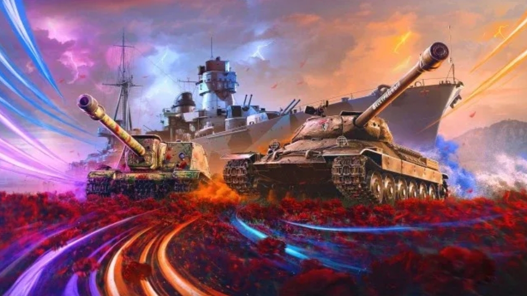 Играем в Tanks blitz.(52)