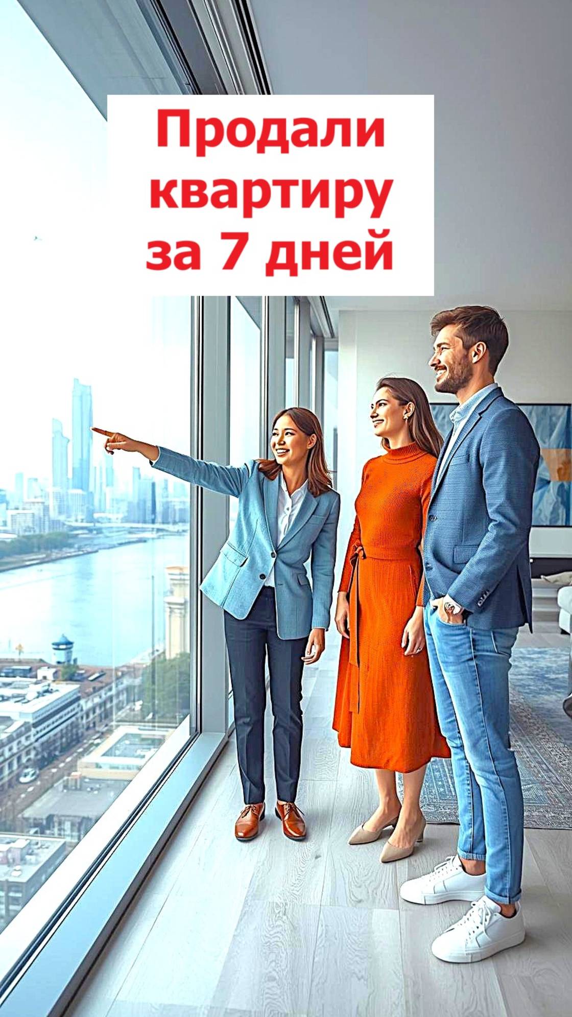 Продали квартиру за 7 дней. Ваша очередь. Смотрите как