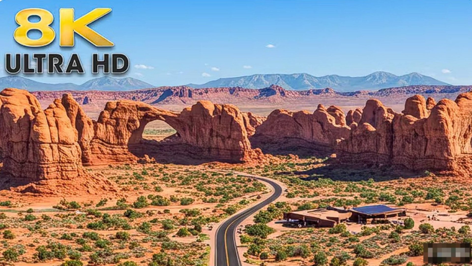 🚗 SmartTV 4К ➤ 🌄 Золото Маккены-2: Национальный парк Арчес, штат Юта! 🌄 Снято в 8К (исходник)!