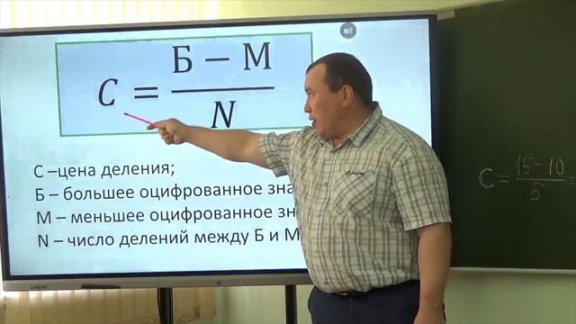 Лабораторная работа № 1 "Определение цены деления измерительного прибора"