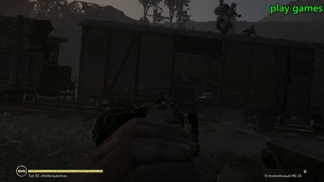 прохождение  игры  Call of Duty WWII Русская озвучка.  Усо Фалез. Франция    без комментариев