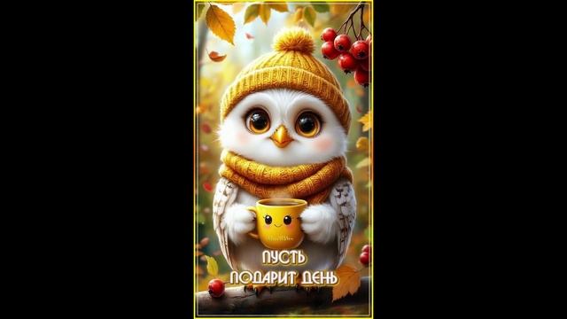 Доброе утречко, Видео открытка