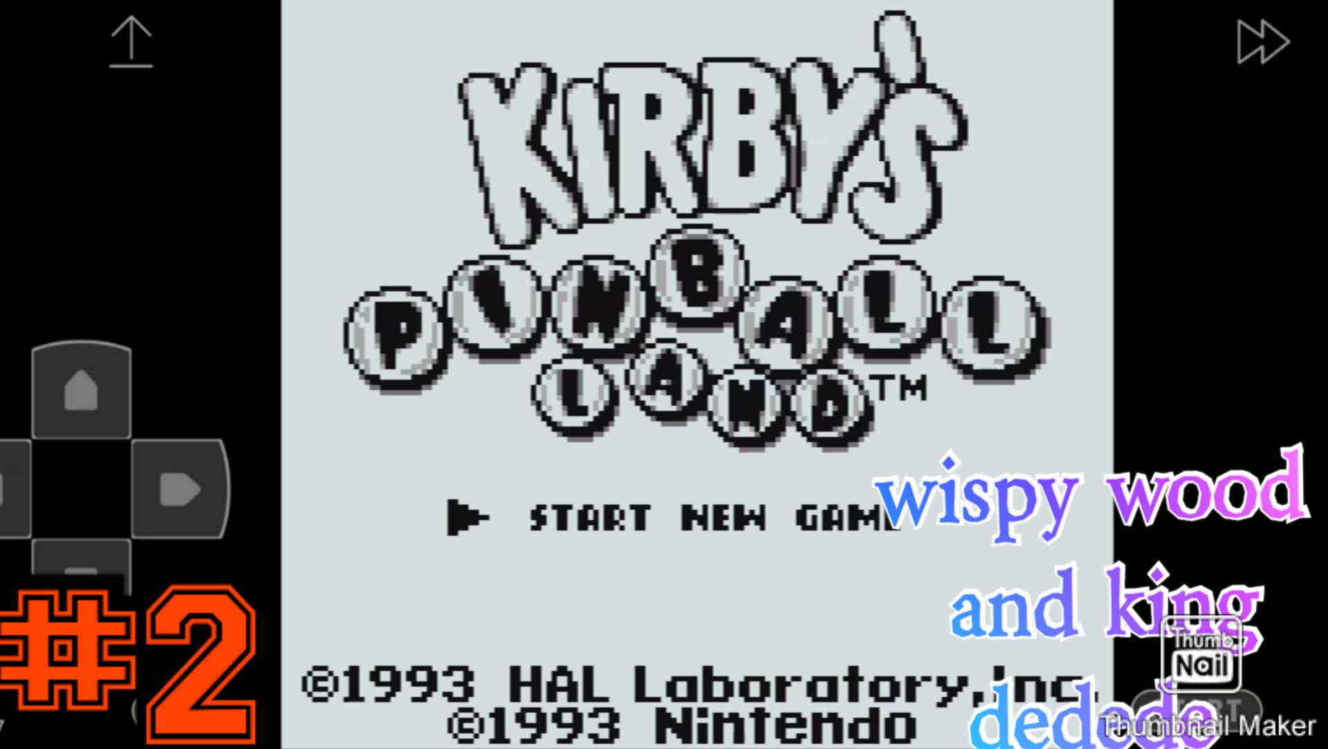 Kirby pinball land #2 dedede и  wispy wood