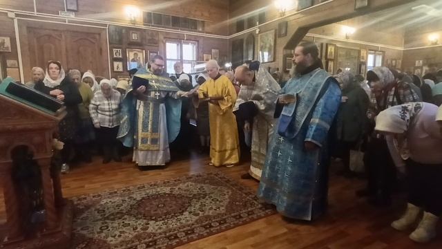 Молебен, посвященный Дню Казанской Божьей матери 04.11.2025