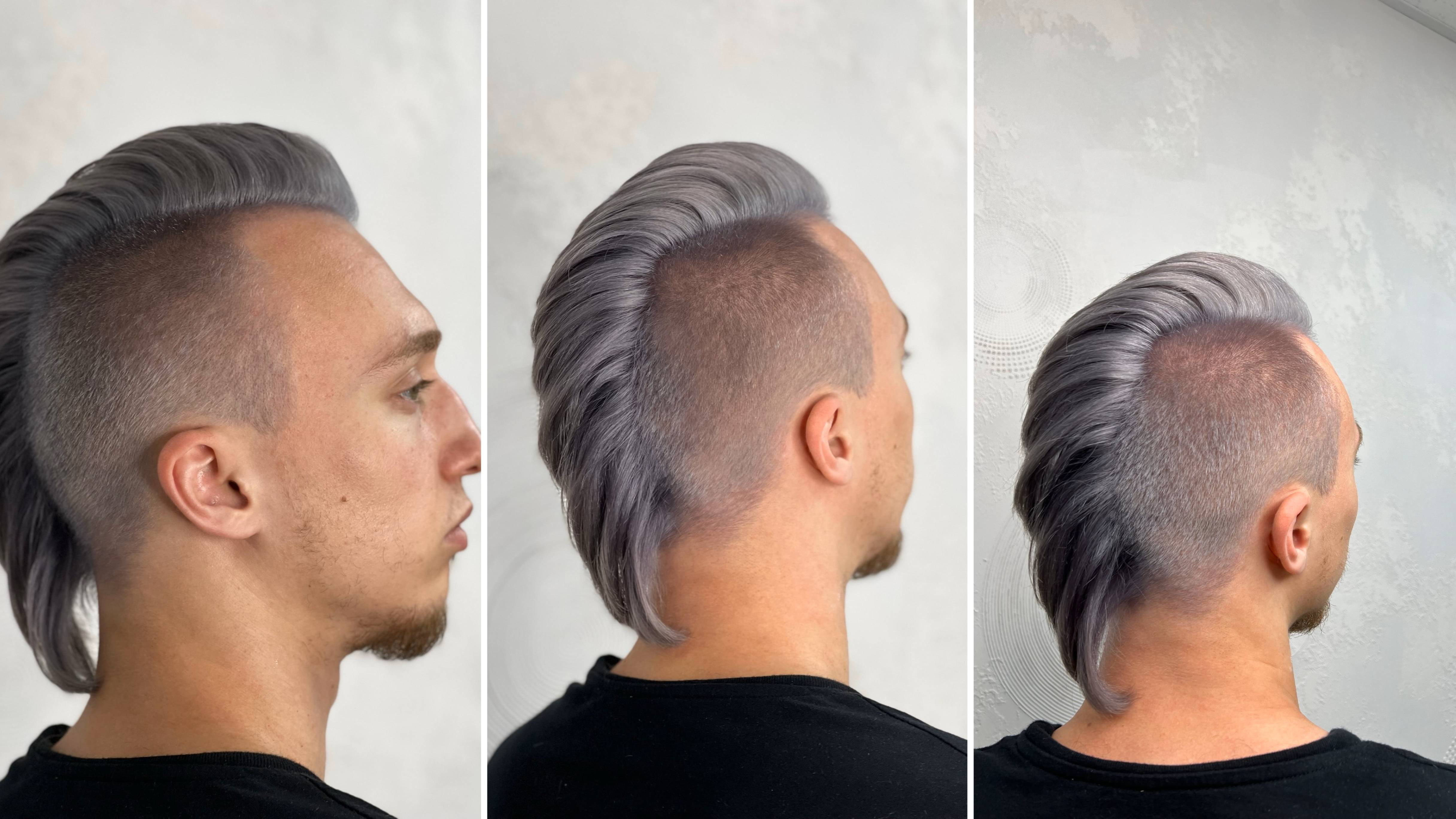 Мужская стрижка. Окрашивание