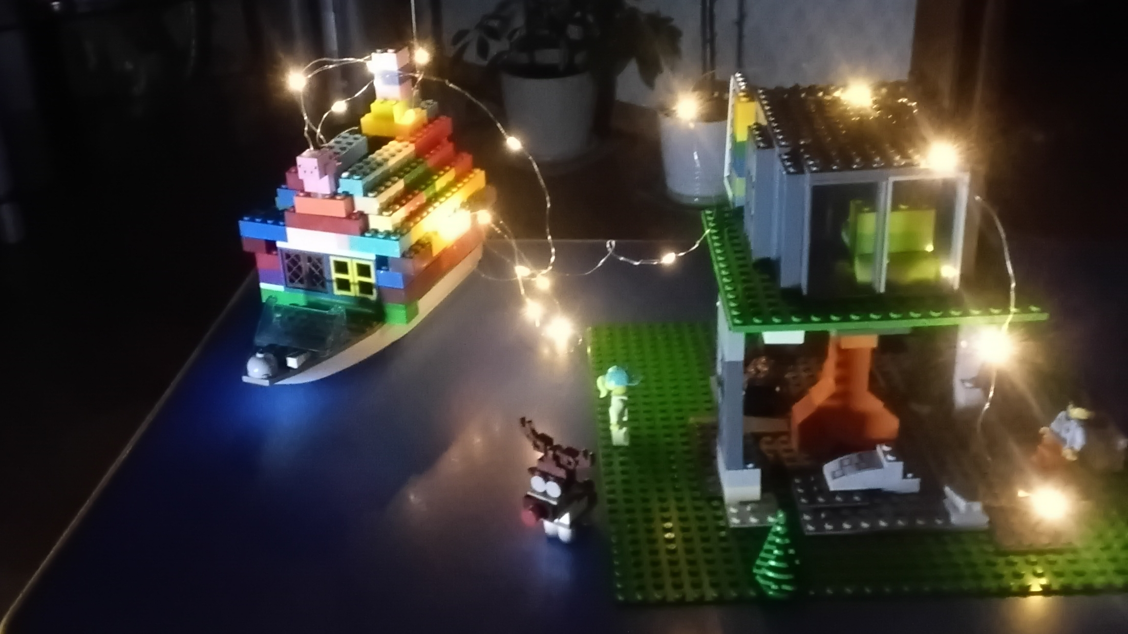 Мои прокачанные постройки из лего!