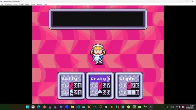 Битва С Мисс Анной Earthbound Rom Hack Hallow's End Дальше Не Успел Снять