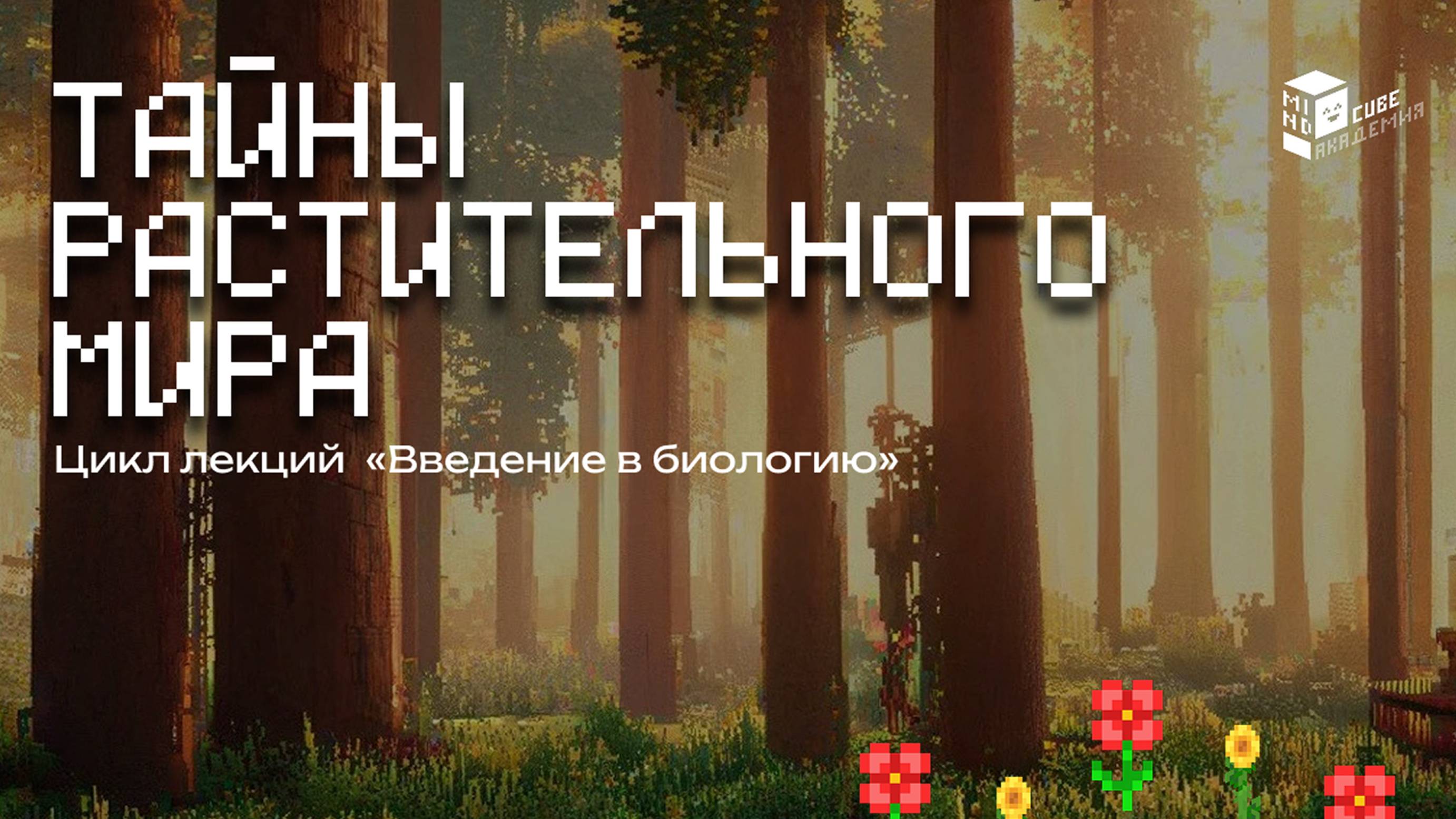 Тайны растений | Лекция по биологии в Minecraft  #minecraft #майнкрафт #майн #биология #лекциивмайн