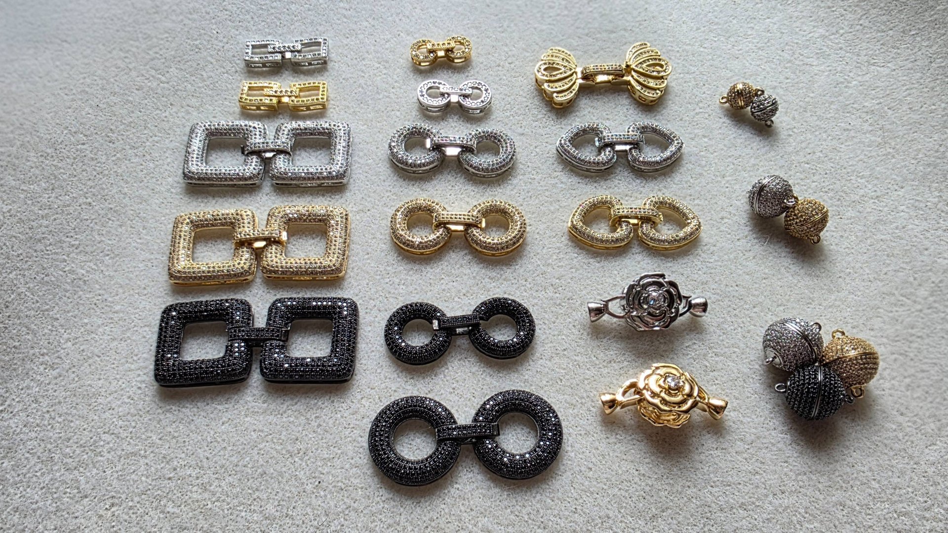 Часть 6. Обзор замков. Замки для браслетов и бус. Заключительная часть