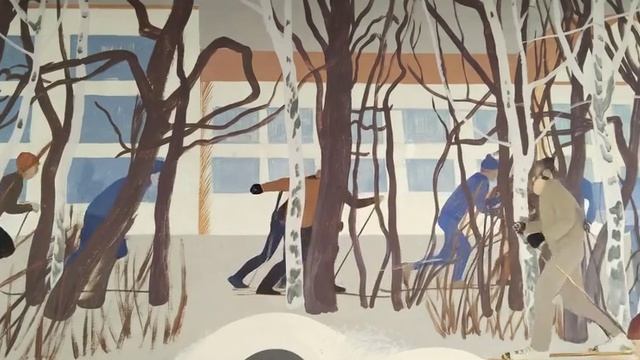 Телевидение 1975 г. Живая картина.