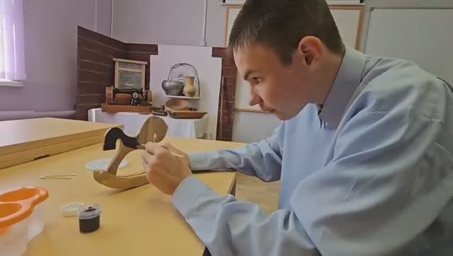 Хохломская лошадка Алексеев